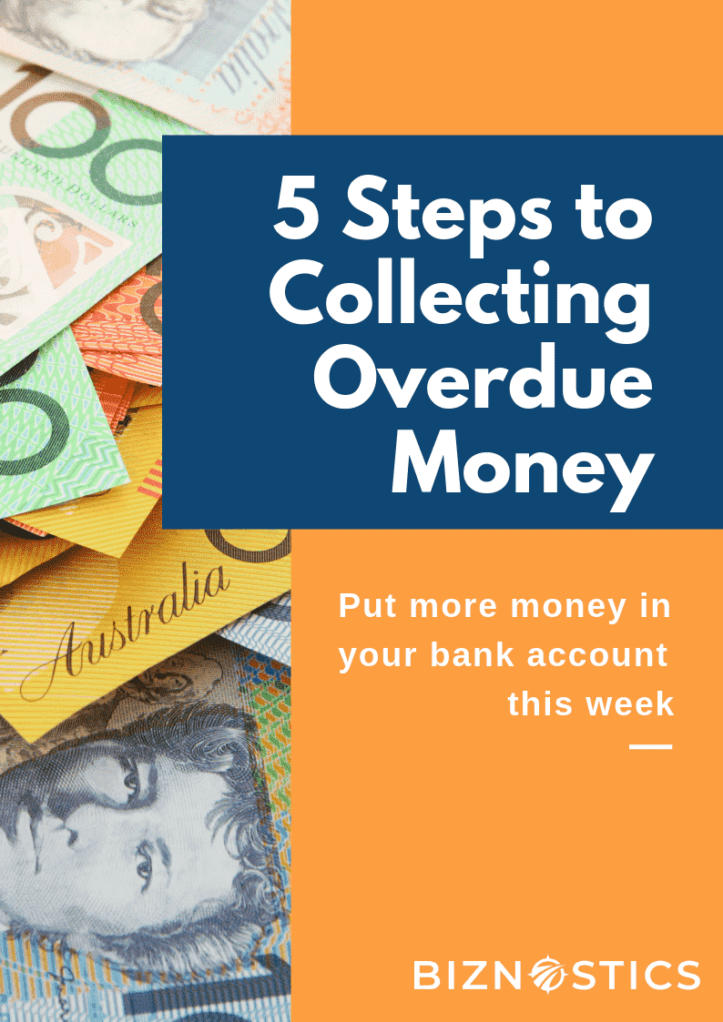 5 Steps to Collecting Overdue Money thumbnail Web - Biznostics